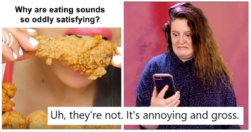 Can you stand to listen to loud eating sounds? These people couldn't ...