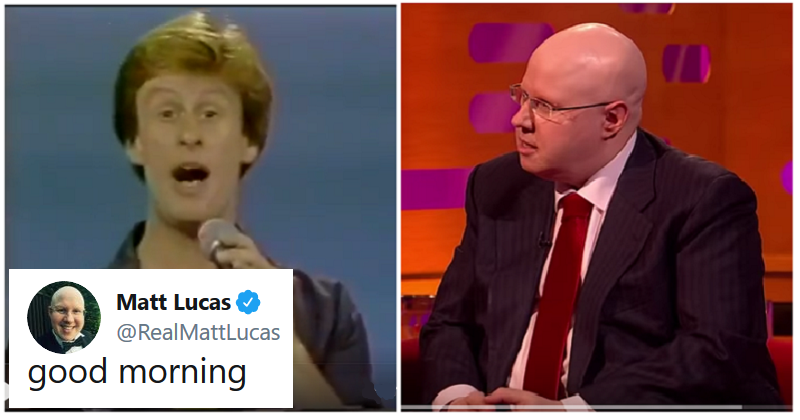 Our 14 favourites from Matt Lucas' quirky "Good morning" videos - The Poke