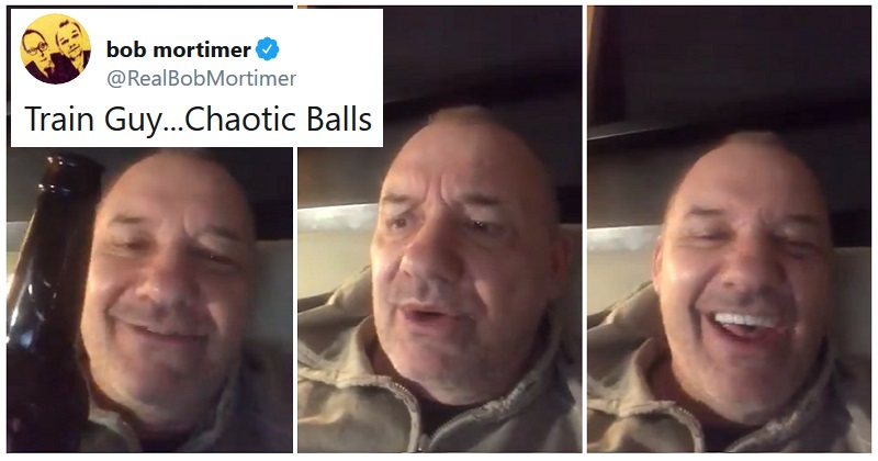 Bob Mortimer's new Train Guy video puts a whole new spin on Joe Wicks ...