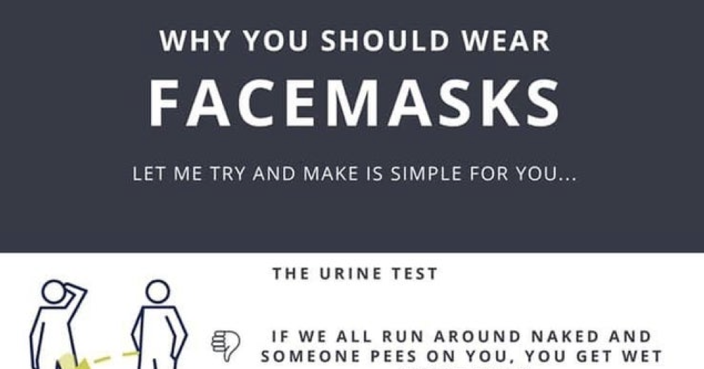 A simple 'urine test' for anyone who doubts the usefulness of Covid-19 ...