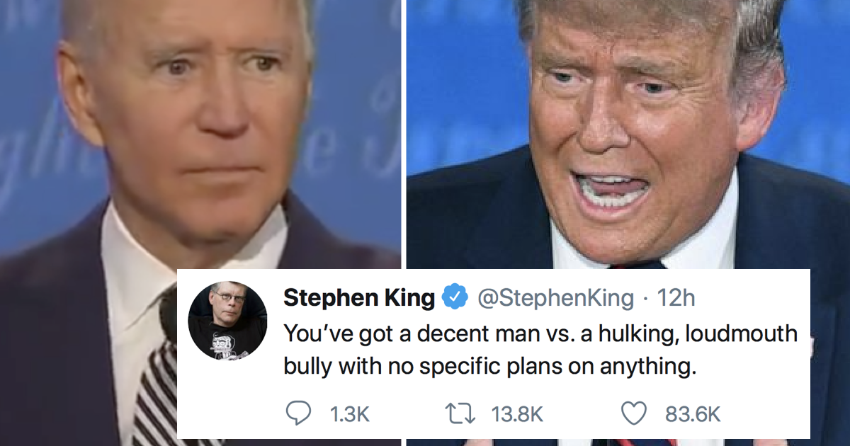 Simply 17 tweets that perfectly captured the first presidential debate ...