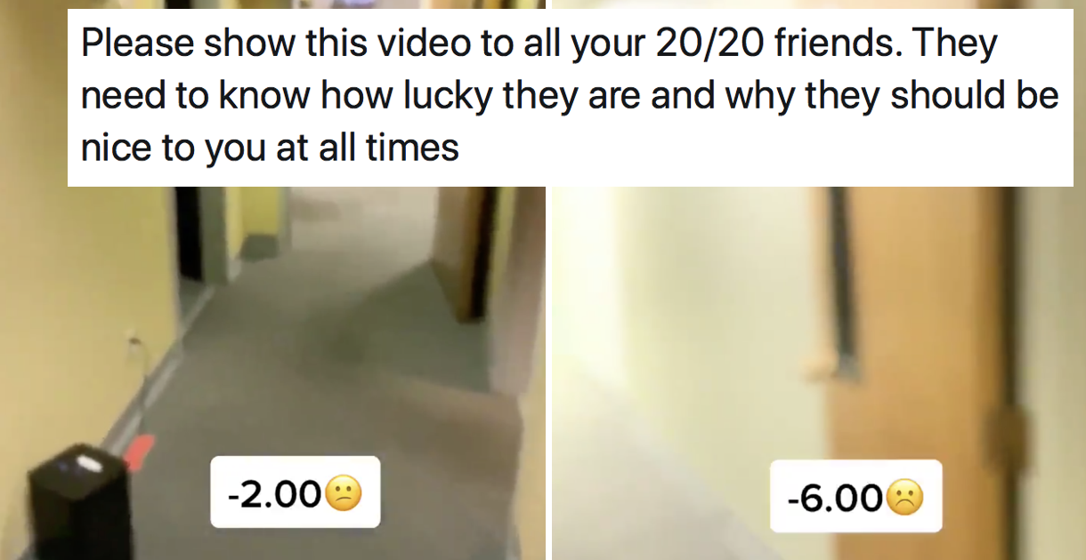 This video revealing what varying degrees of short-sighted people see ...