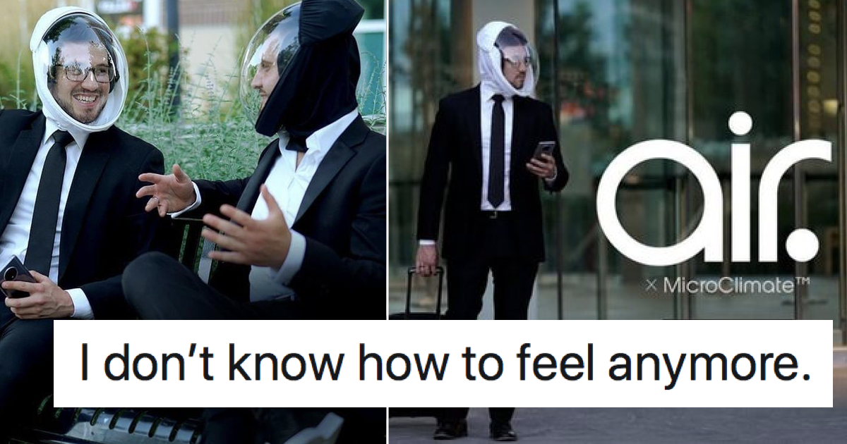 These 'next level' face masks had the entire internet shaking its head ...
