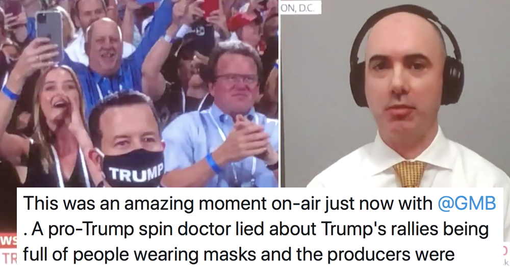A Trump supporter said everyone at his rallies wore masks and this ...