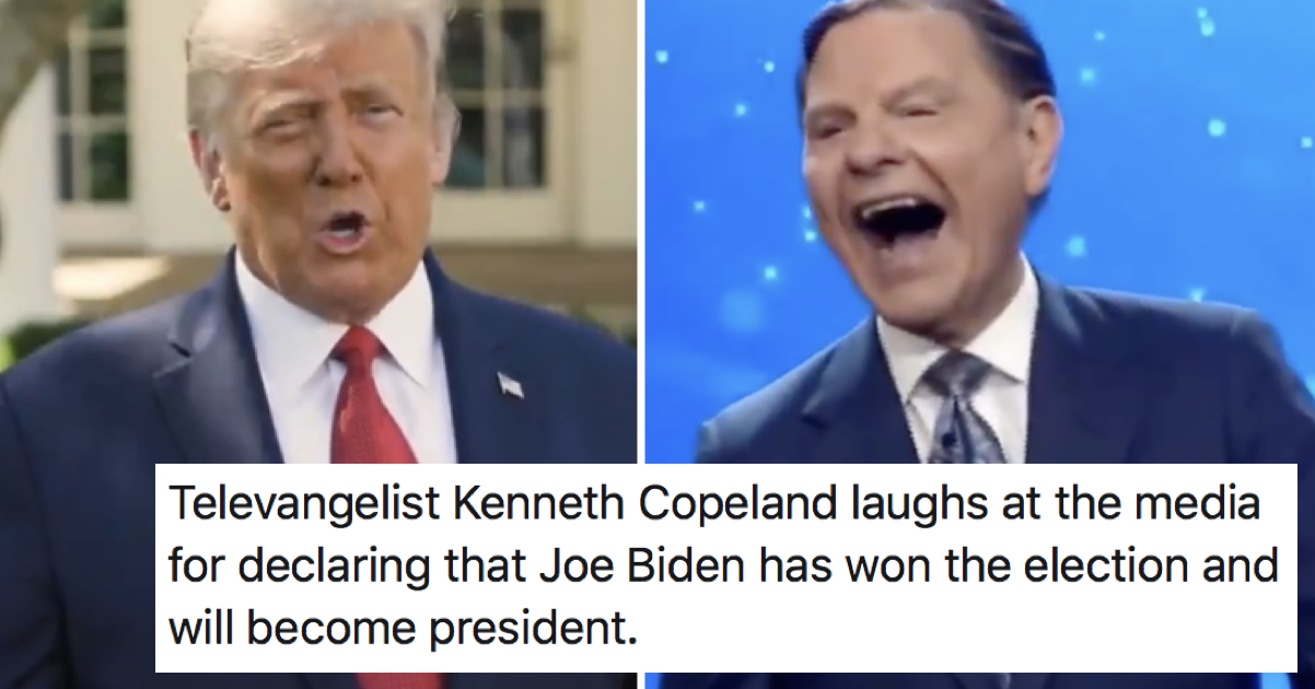 Televangelist Kenneth Copeland's taking Joe Biden's win even worse than ...
