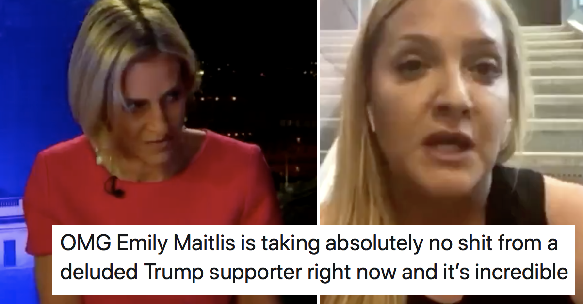 Emily Maitlis's dismantling of this Donald Trump supporter is a ...