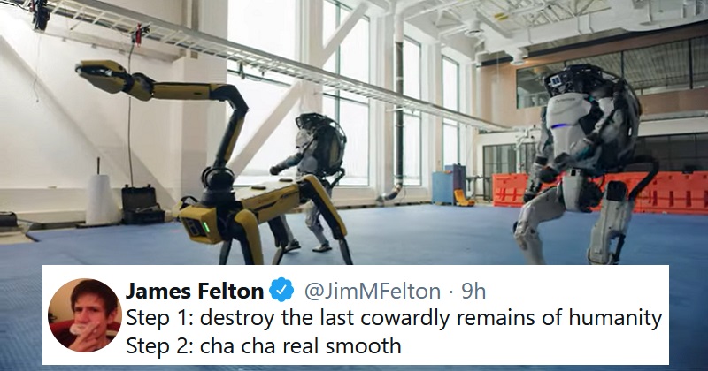 Boston Dynamics' Dad dancing robots make as much sense as anything else ...