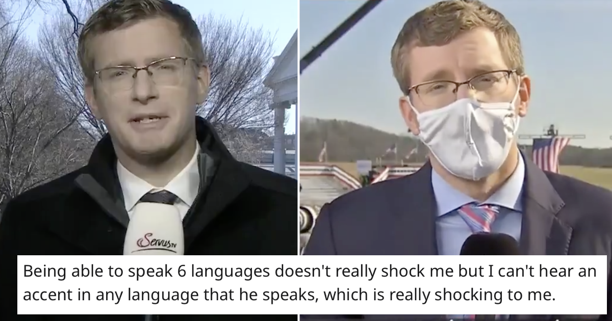 This news reporter speaks six different languages and he went viral ...