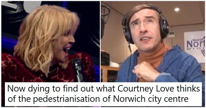 Courtney Love's quote about her fling with Steve Coogan is pure Alan ...