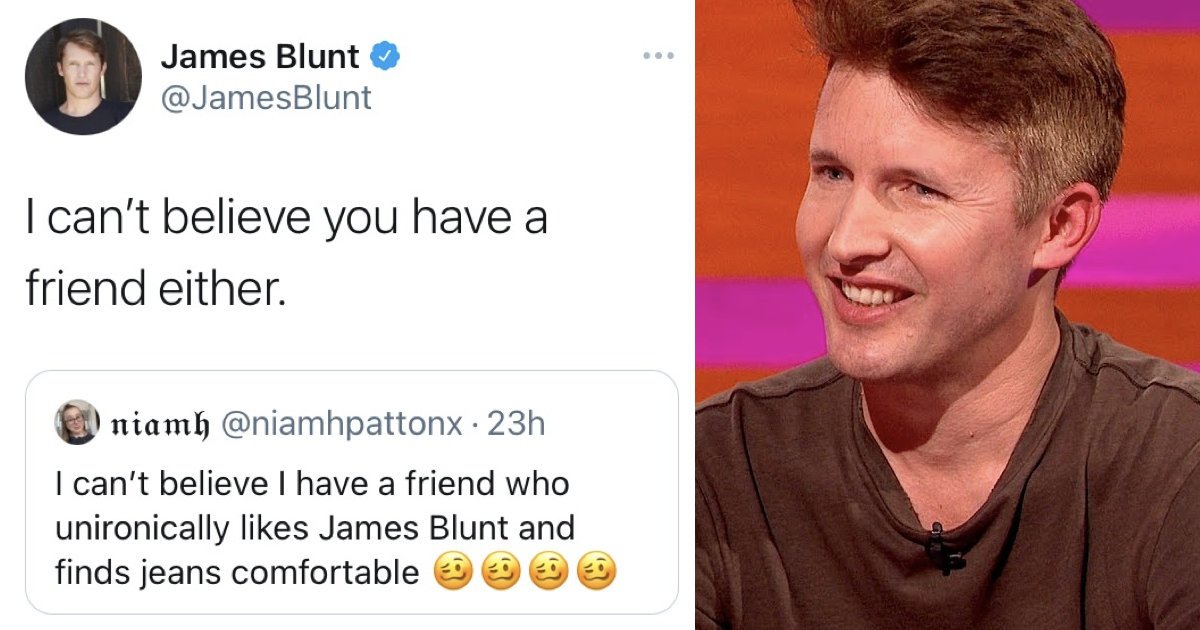 Simply 29 times James Blunt made us laugh on Twitter - The Poke