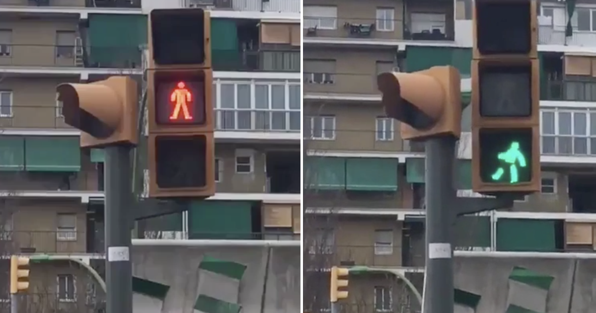 Rude Traffic Light - The Poke