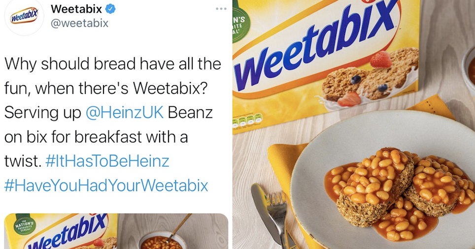 Everyone mocked Weetabix for this baked beans 'twist' but the NHS ...