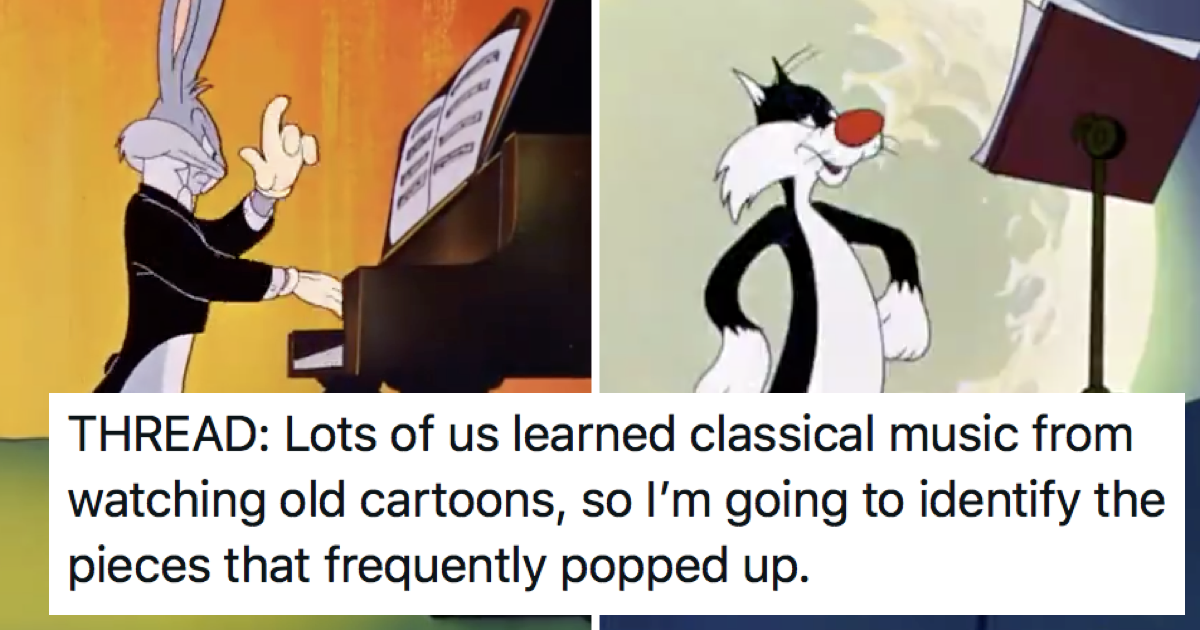This thread about cartoons and classical music is a nostalgic delight ...
