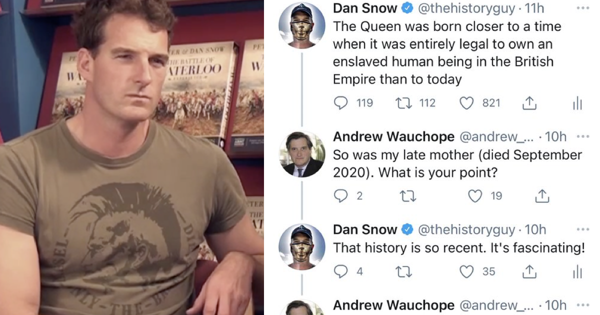 Dan Snow wins comeback of the day - The Poke