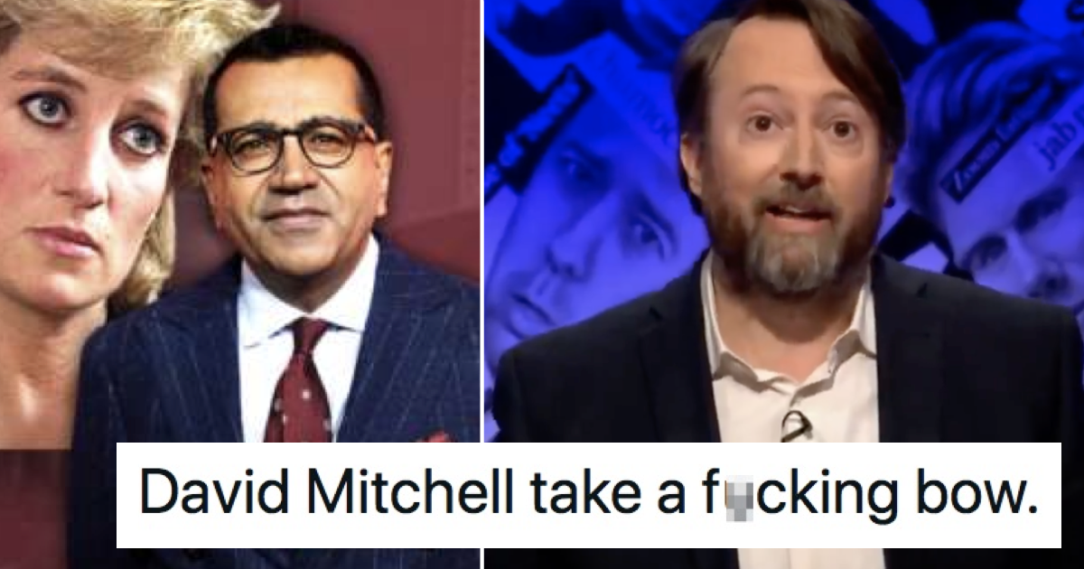 David Mitchell's HIGNFY tirade on the BBC and Martin Bashir had ...