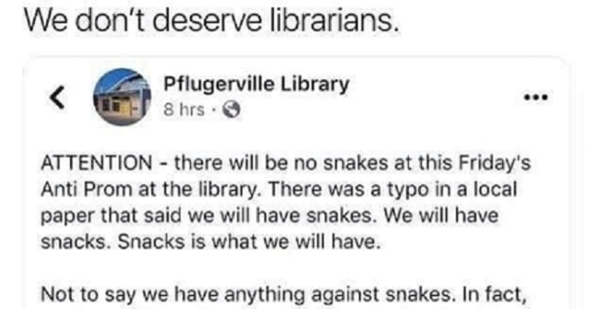 This library's fabulous typo (and correction) went viral again and it's ...
