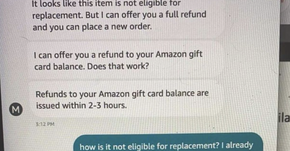 This hilarious Amazon customer service clapback is simply brutal - The Poke