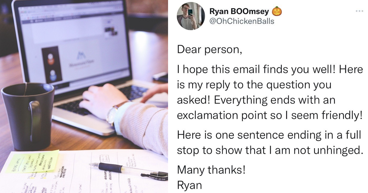 15 funny tweets about email etiquette that mean hitting 'send' will ...
