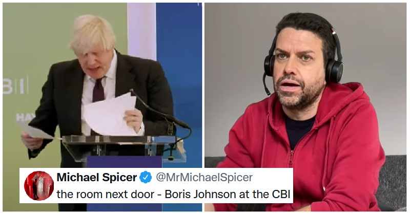 Michael Spicer was in the Room Next Door to the PM's CBI speech - The Poke