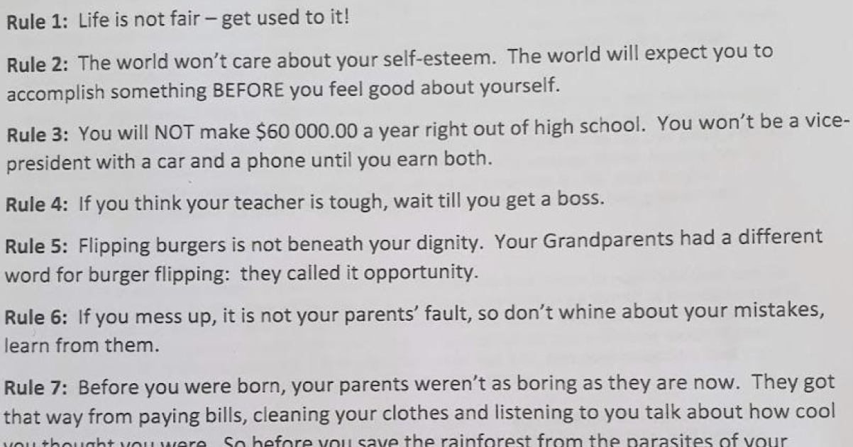 This list of outrageous workplace 'rules' got entirely the responses it ...