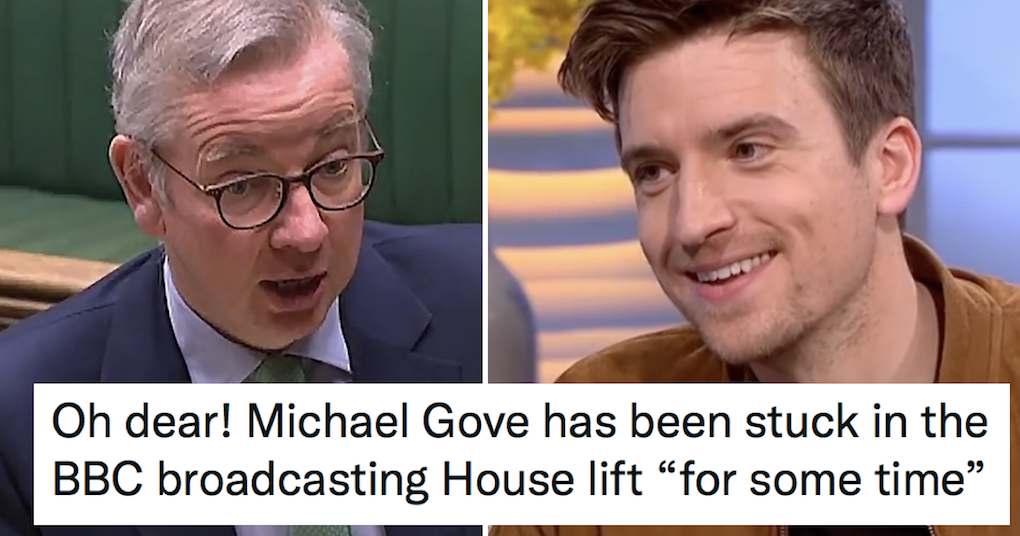 Greg James had the best response to Michael Gove getting stuck in a BBC ...