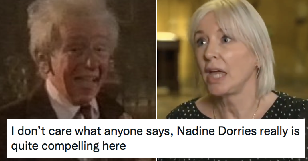 That Nadine Dorries interview with added Rowley Birkin QC is the ...