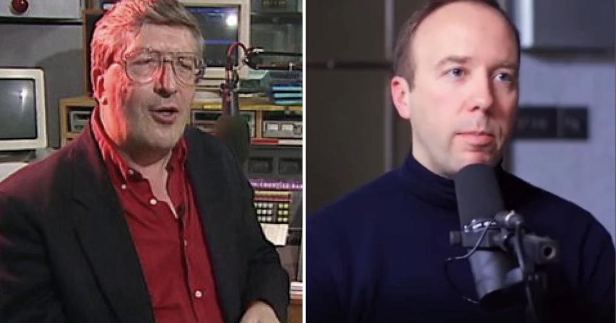 Matt Hancock's 'love, actually' confession put to Simon Bates' Our Tune ...