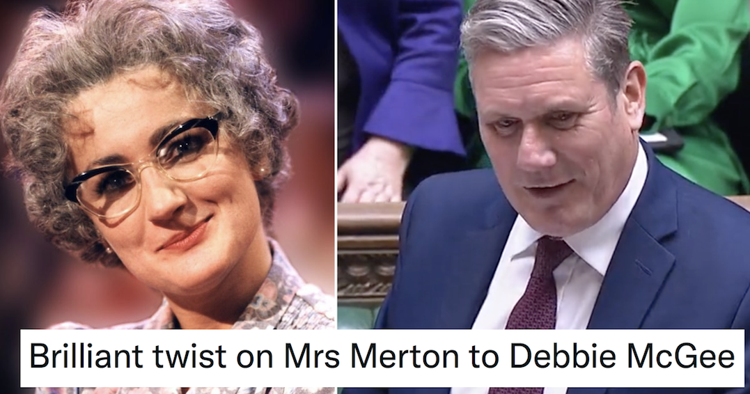 Keir Starmer channeled Mrs Merton to take down Boris Johnson and people ...