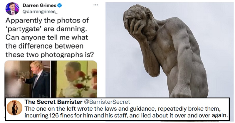 Darren Grimes asked how Partygate is different to Beergate and got ...