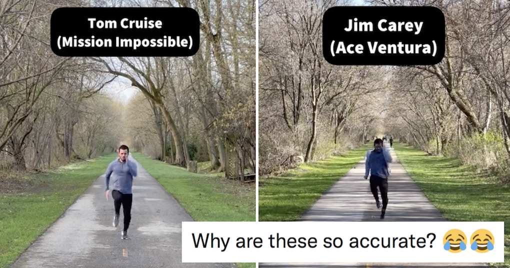 'How different actors run' went wildly viral because it's so funny and ...