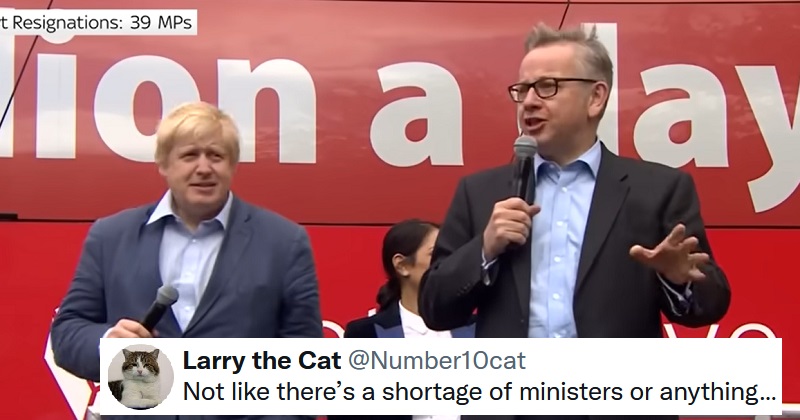 Boris Johnson sacks 'snake' Gove as an hour becomes a long time in ...
