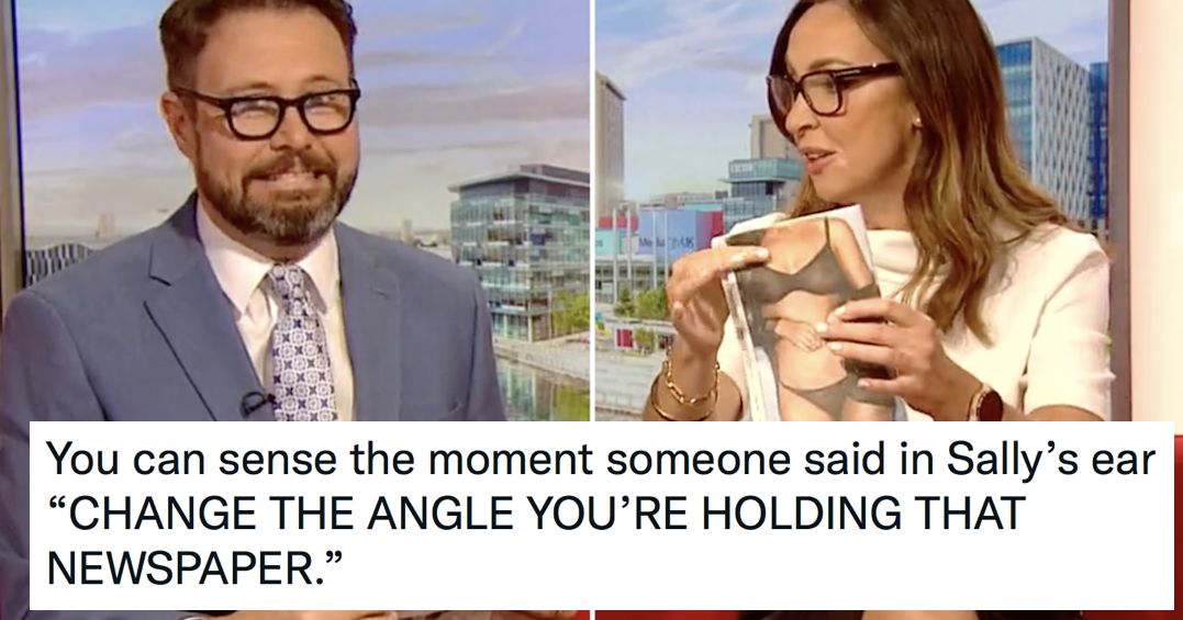 The moment these BBC Breakfast presenters realise their NSFW error is a ...