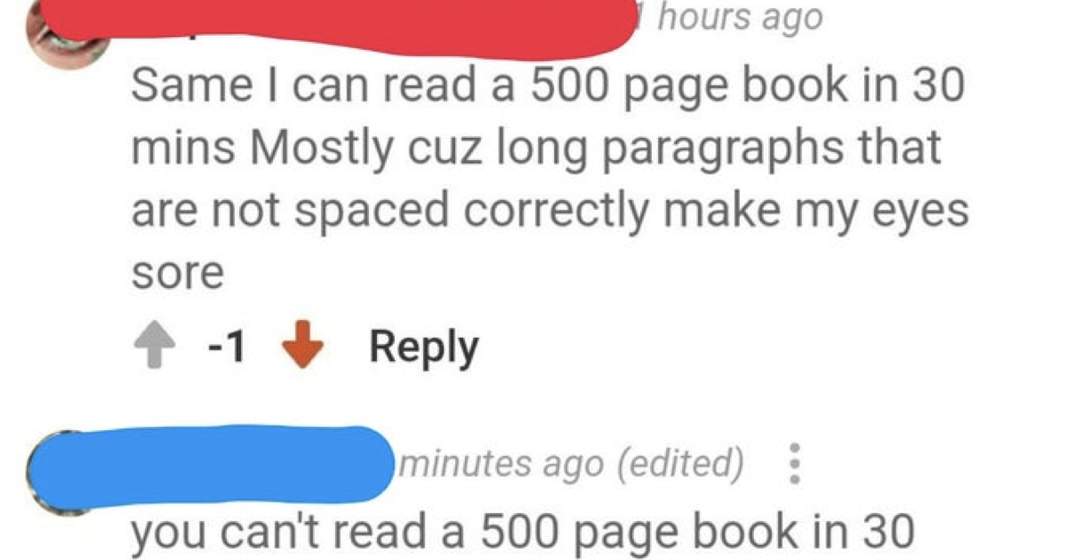 The forensic takedown of this 'speed reader' is a very satisfying read ...