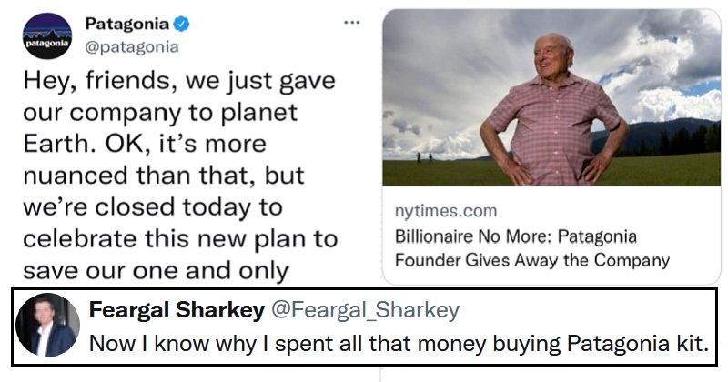 The founder of Patagonia has donated the multi-billion-dollar company ...
