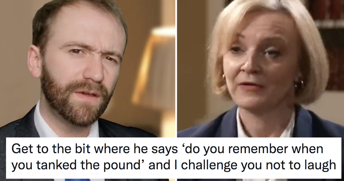 Comedian Will Sebag-Montefiore turned this Liz Truss interview into ...