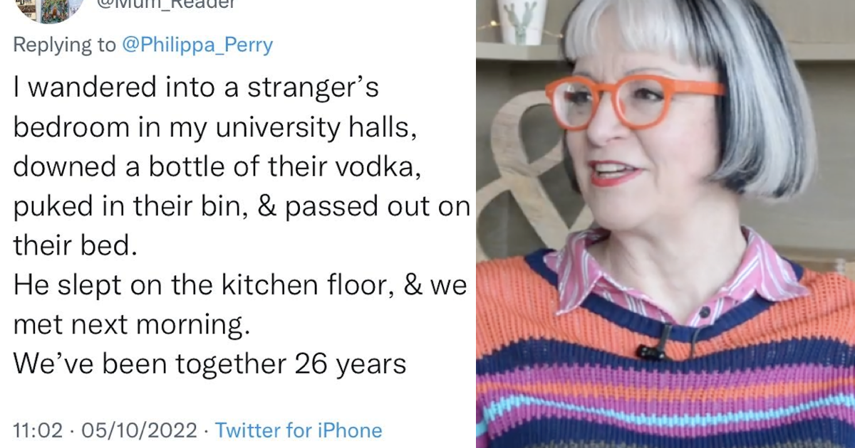 Philippa Perry asked people how they met and the amazing tales poured ...