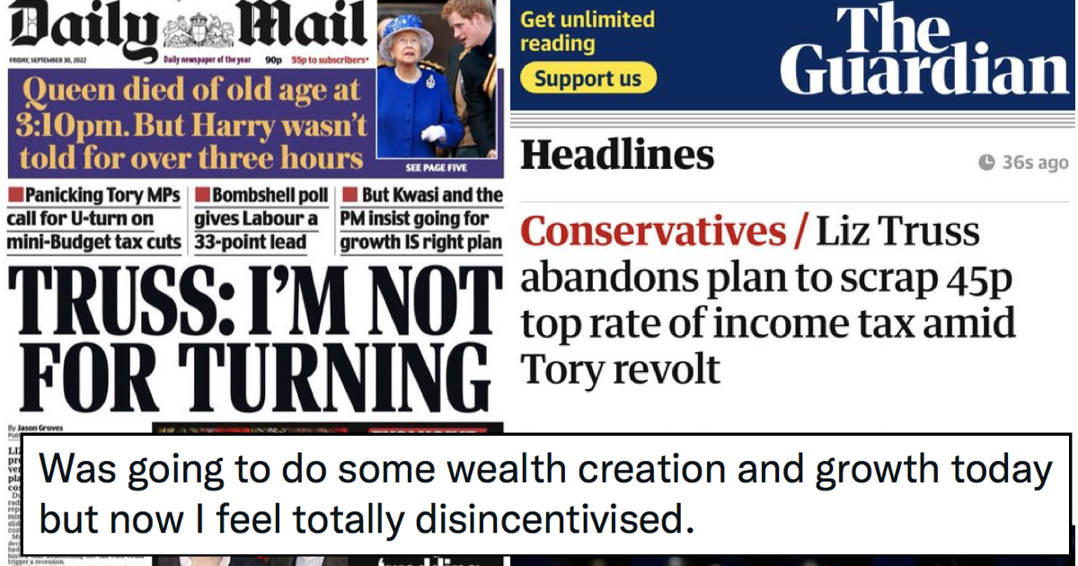 27 favourite things people said about Truss and Kwarteng's humiliating ...