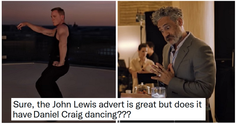 Daniel Craig dancing and Taika Waititi - what more does an advert need ...