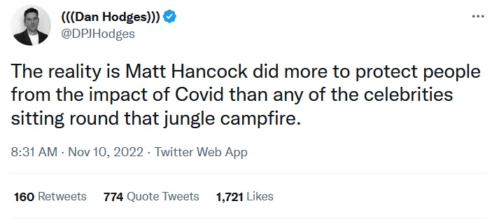 This Mail on Sunday columnist's hot take on Matt Hancock got ripped to ...
