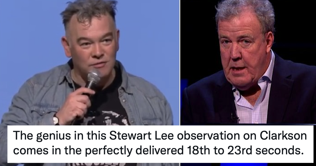 Stewart Lee on Jeremy Clarkson has been going viral again and it never ...