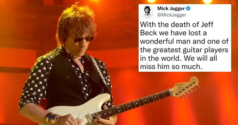 Tributes are pouring in for legendary guitarist Jeff Beck after his ...