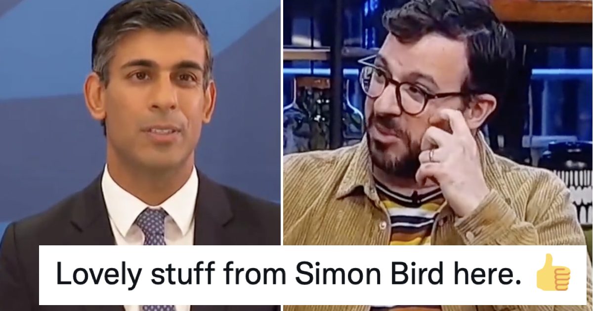 Simon Bird had the fabulous last word on those Rishi Sunak/Will from ...