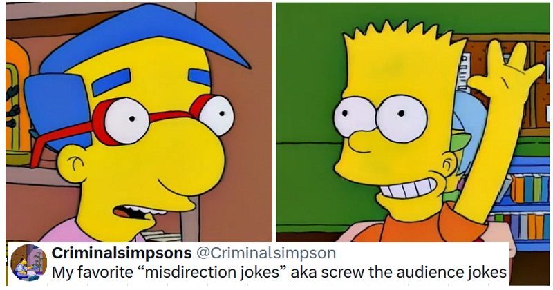 Just 27 of the best 'misdirection jokes' from 'The Simpsons' - The Poke