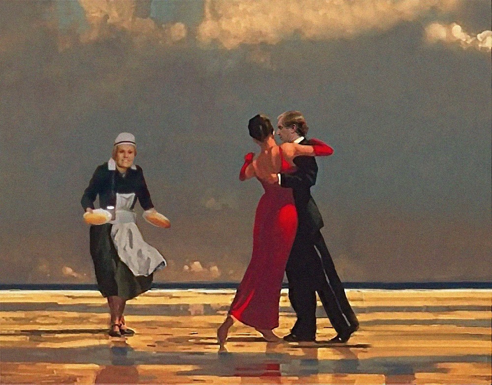 Chris Barker's viral mash-ups of art and classic TV are going under the ...