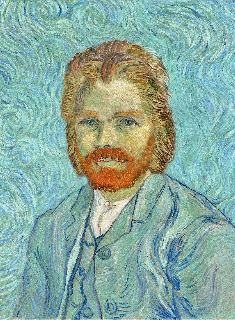 Chris Barker's viral mash-ups of art and classic TV are going under the hammer - for auction ...