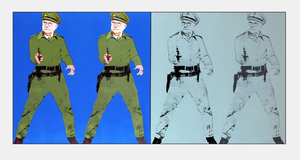 Chris Barker's viral mash-ups of art and classic TV are going under the ...