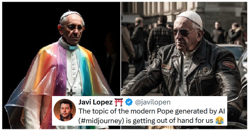 Just 17 more AI-generated 'Pope Pics' to get the internet confused ...
