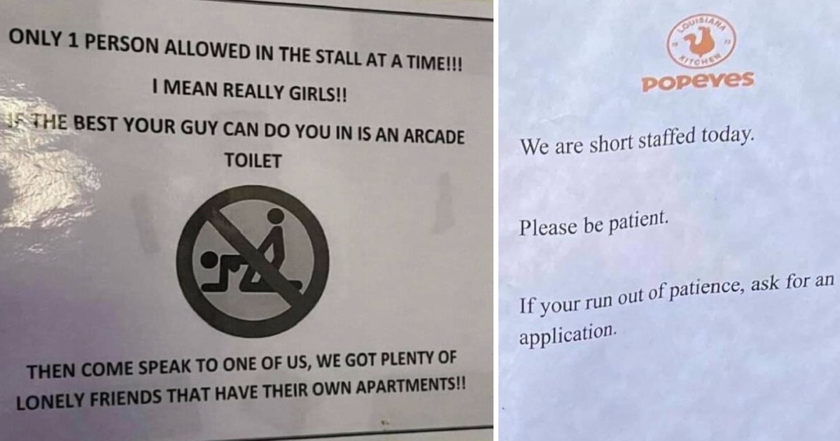 Simply 17 seriously funny signs to make your day better - The Poke