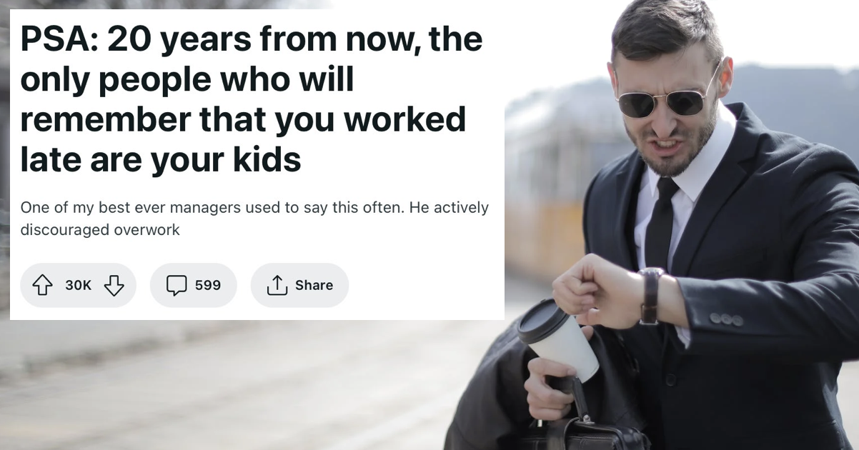 This eye-opening Reddit post got people looking closely at their work ...