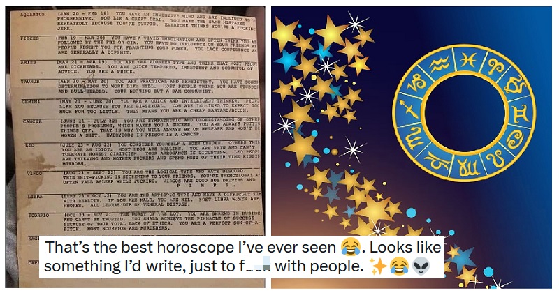 Whoever wrote this 1979 horoscope had a cruel but funny streak - The Poke